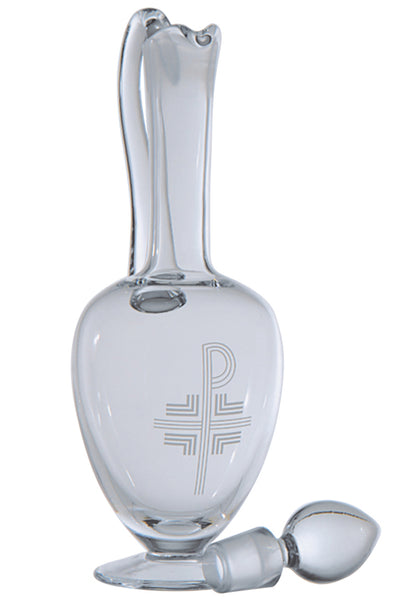 Crystal Flagon With Engraved Cross Design (Style K1268) – North Star Brands